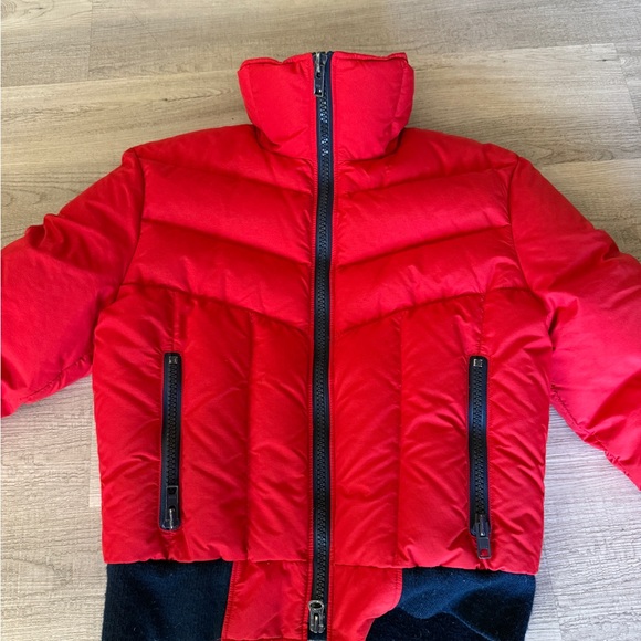 Cb Sport | Jackets & Coats | Vintage Cb Sports Red Puffer Down Ski ...